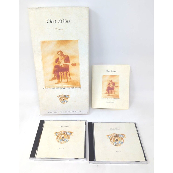 Media | Chet Atkins 2 Cd Box Set Wbooklet The Rca Years 19471981 Rare ...
